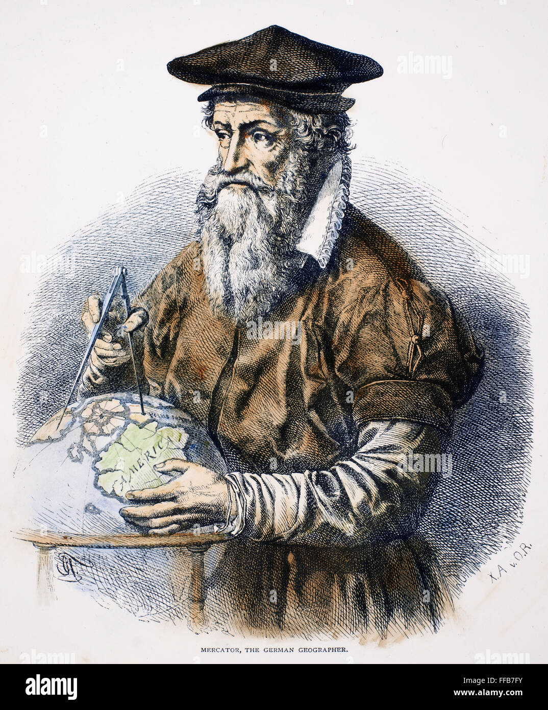 Gerardus mercator hi-res stock photography and images - Alamy