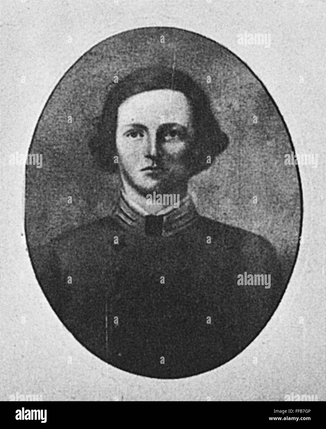 ALEXANDER HUMPHREYS TODD /n(1839-1862). American Confederate soldier ...