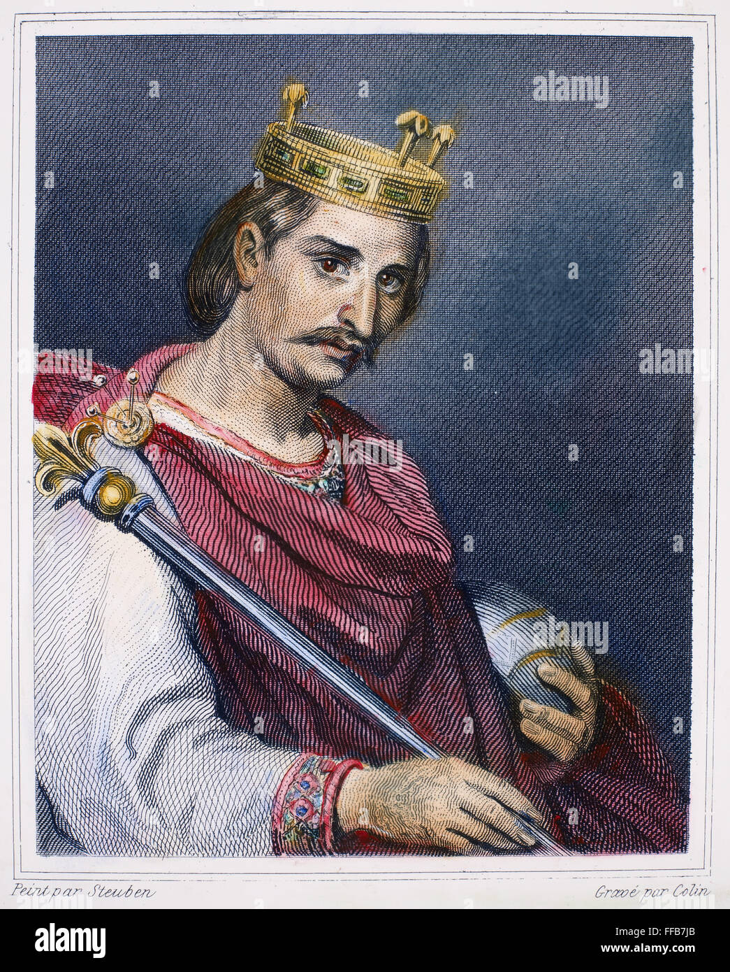 Charles ii france charles bald hi-res stock photography and images - Alamy
