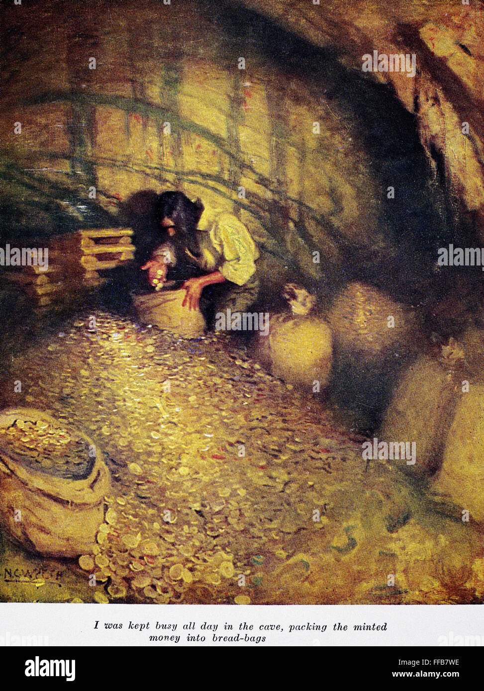 Image Of TREASURE ISLAND, 'The Treasure Illustration By , 50% OFF