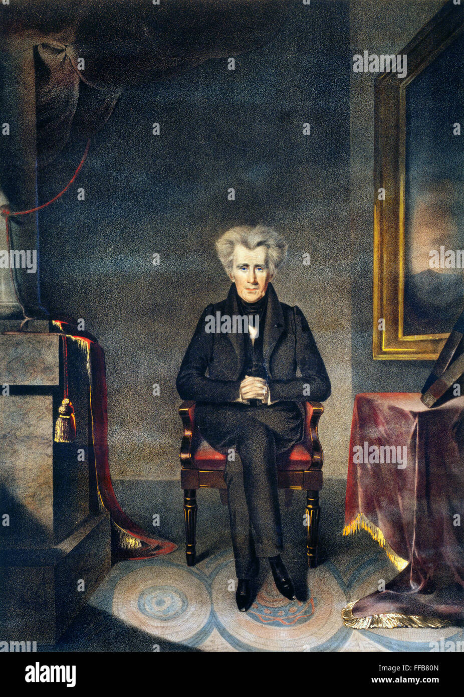 ANDREW JACKSON (1767-1845). /nSeventh President of the United States ...