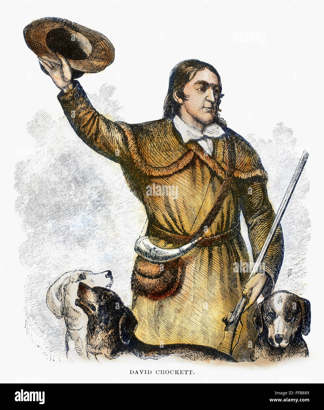 Davy crockett hi-res stock photography and images - Alamy