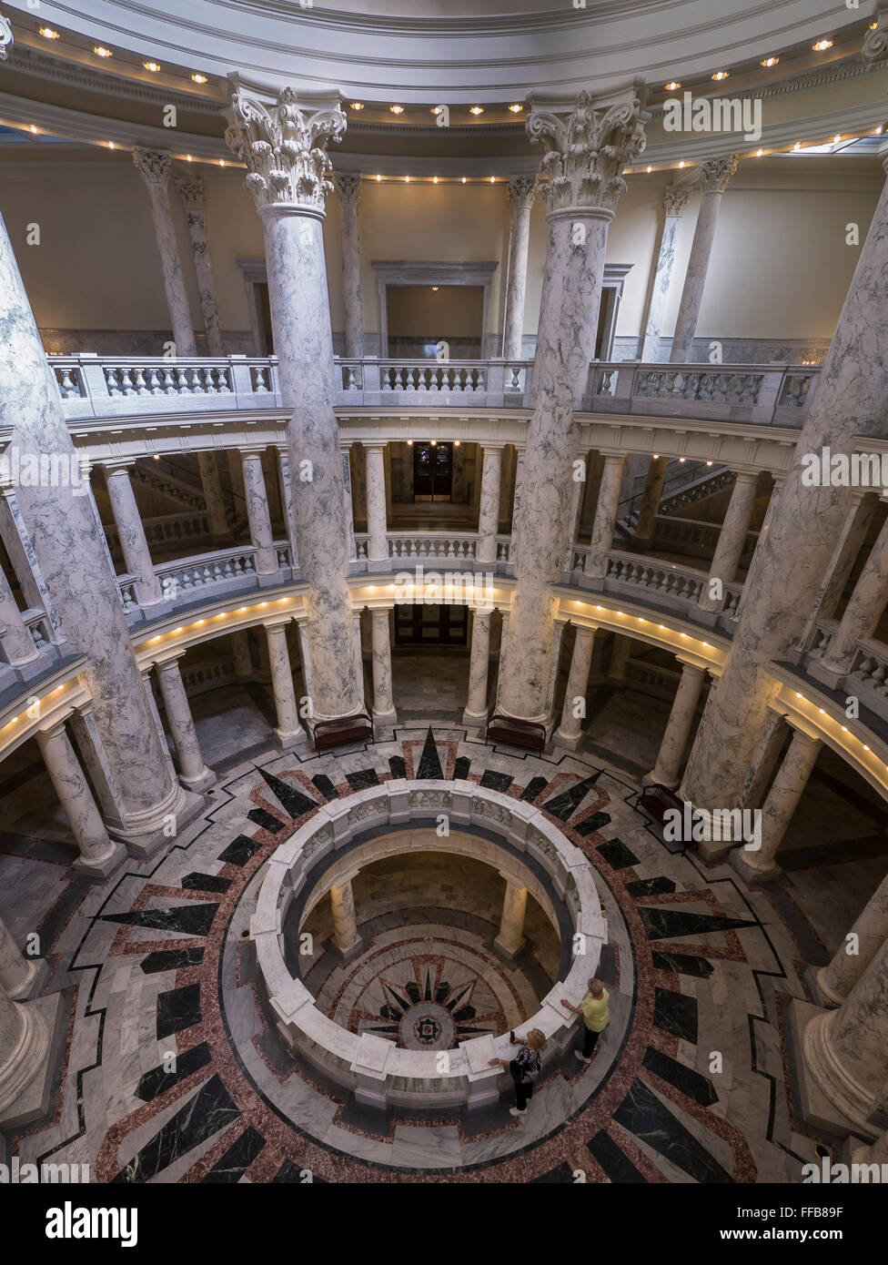 Inside the Idaho State Capitol building, Boise, Idaho Stock Photo - Alamy