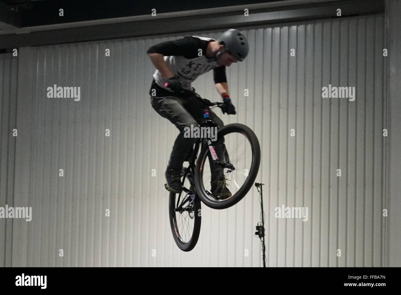 London,England,UK, 11th Feb 2016 : The London Bike Show is the UK’s largest cycling exhibition ...