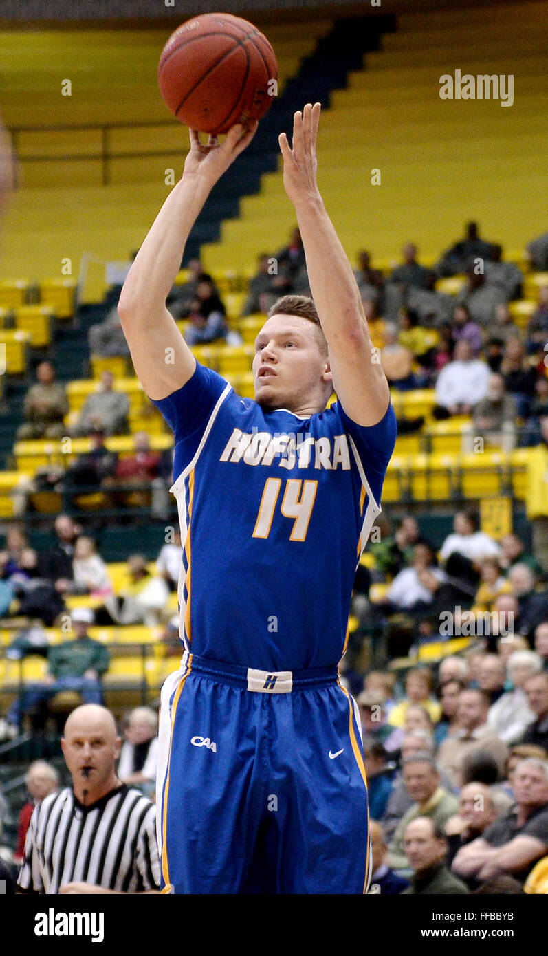 Williamsburg, VA, USA. 11th Feb, 2016. 20160211 - Hofstra guard BRIAN ...