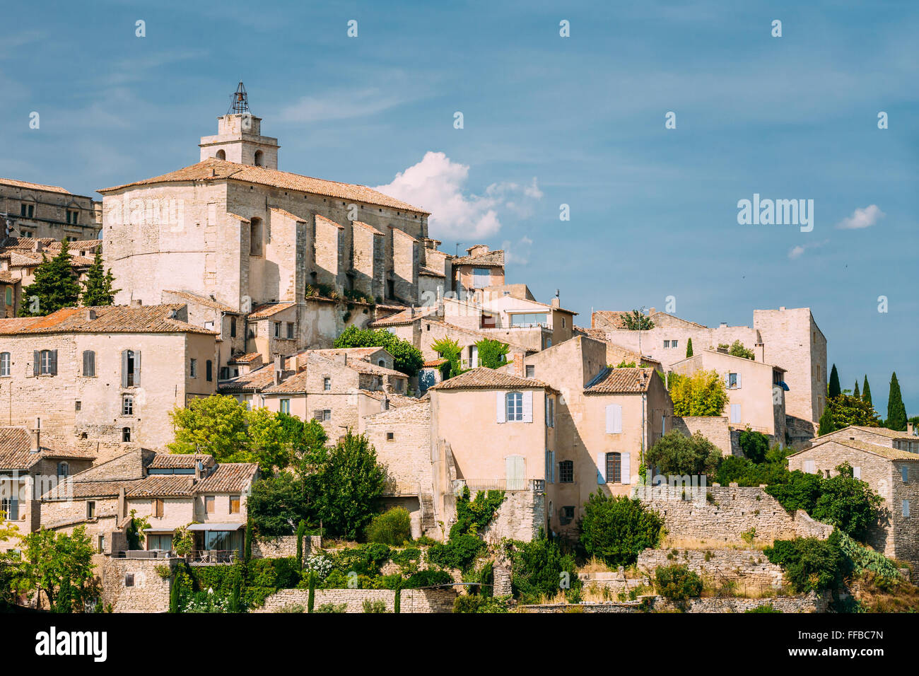 Medieval hilltop village hi-res stock photography and images - Alamy