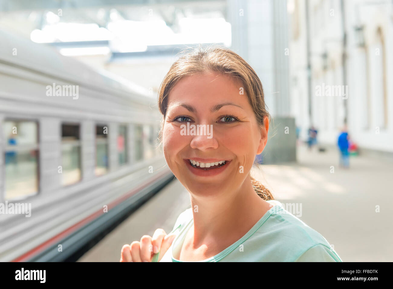 Portrait railway hi-res stock photography and images - Alamy