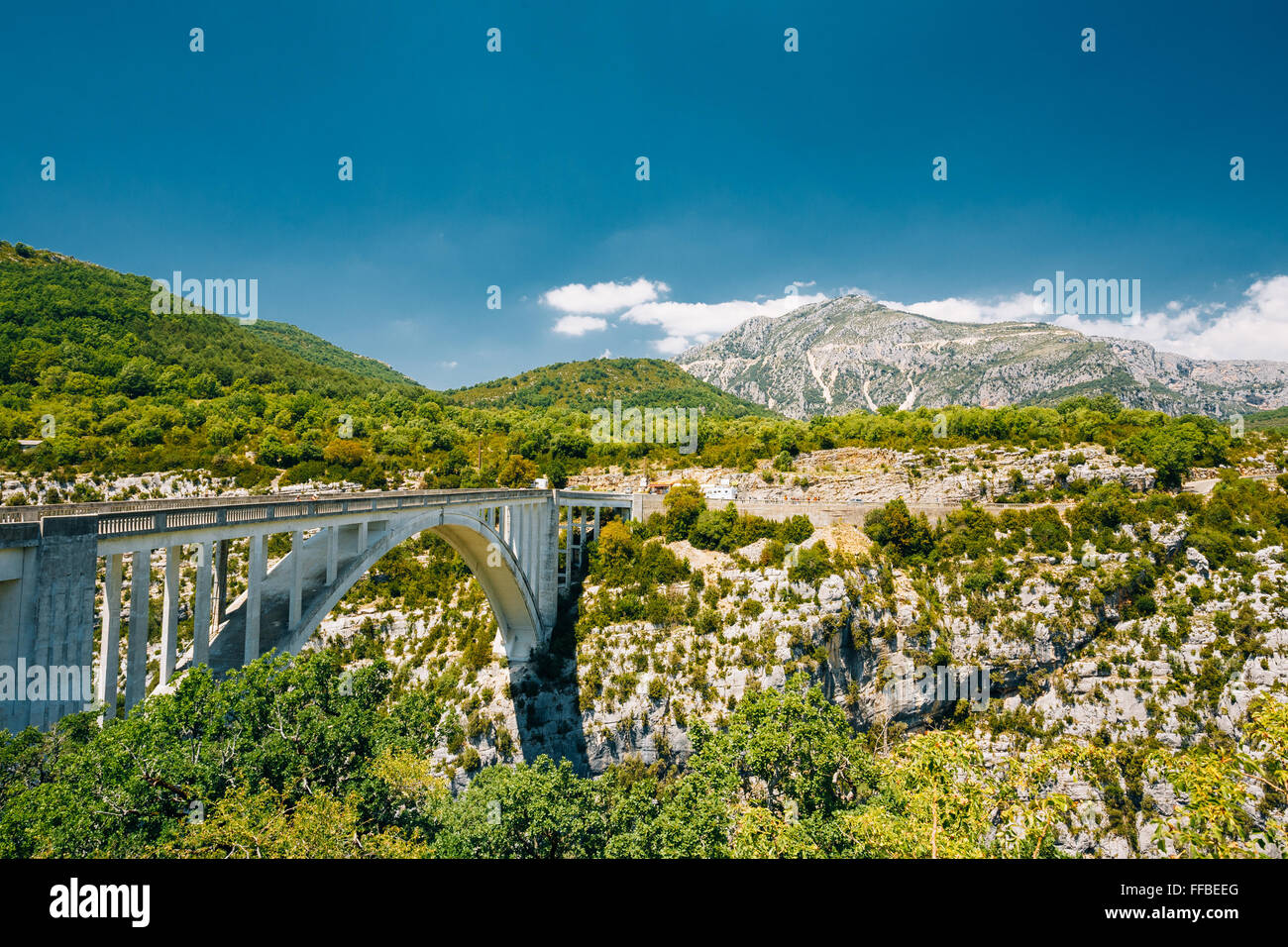 Gorges du verdon bridge hi-res stock photography and images - Alamy