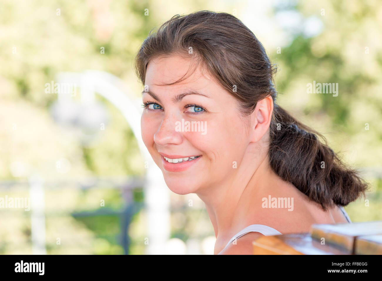 Turned face hi-res stock photography and images - Alamy