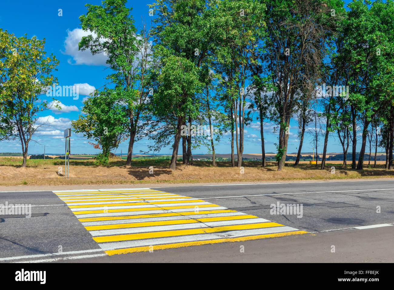 Empty crosswalk hi-res stock photography and images - Alamy