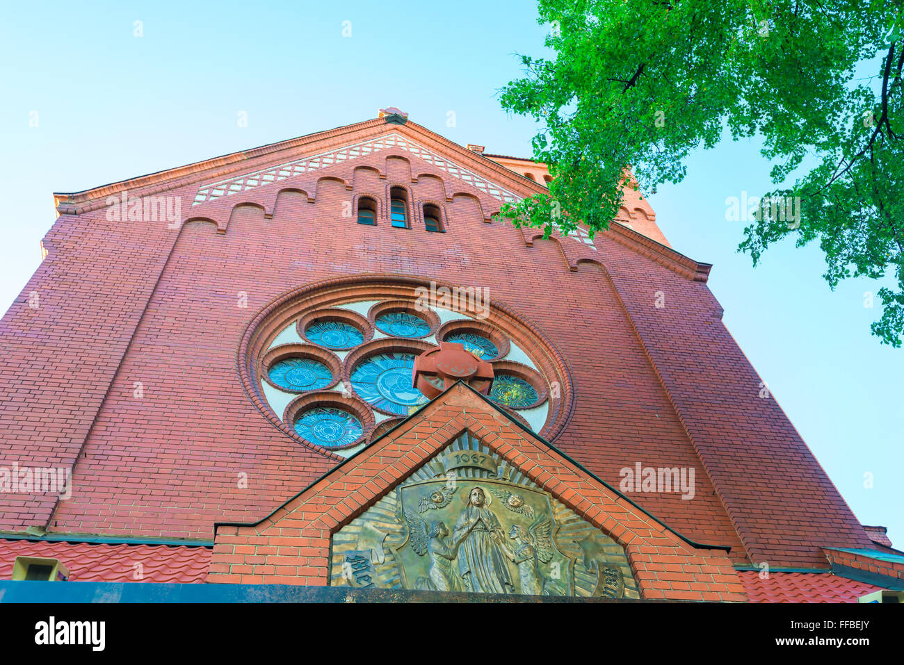 Often referred to as Red Church - the most famous Catholic church in ...