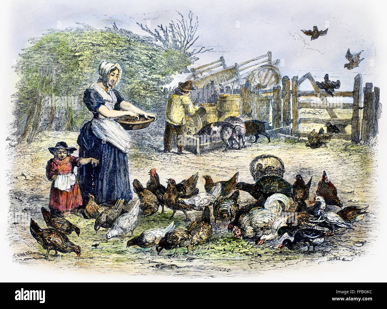 Victorian farm worker hi-res stock photography and images - Alamy