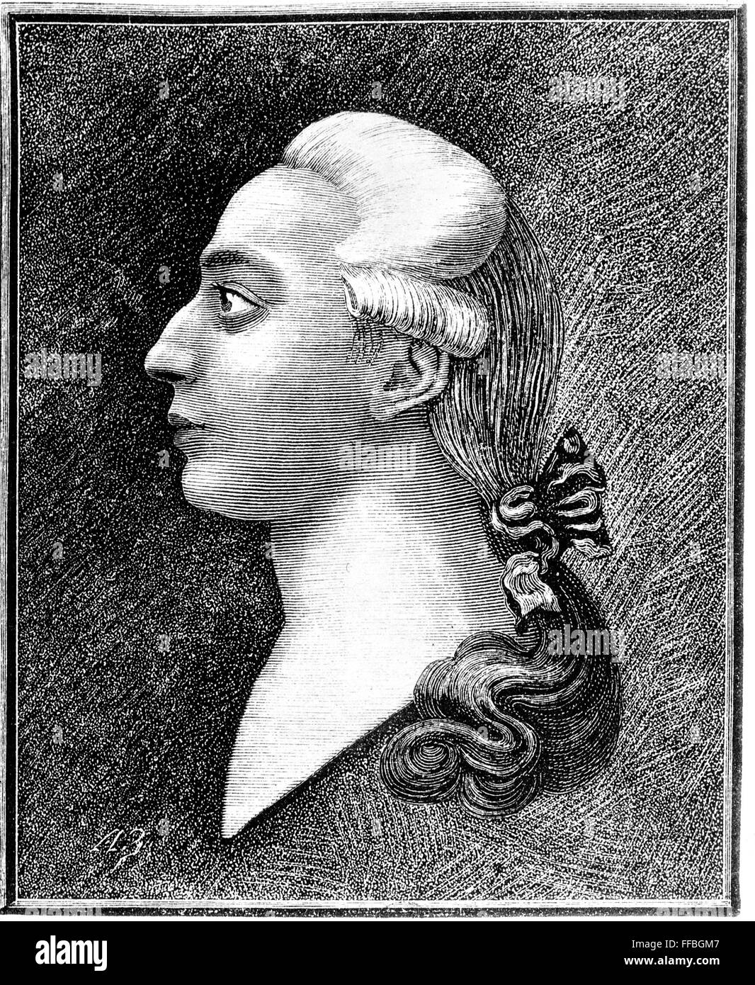 GIACOMO GIROLAMO CASANOVA /n(1725-1798). Italian adventurer. Line ...
