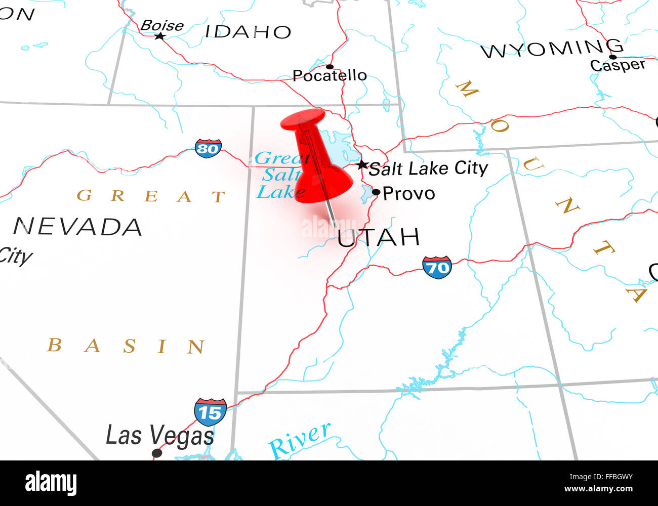 Provo Utah Map High Resolution Stock Photography and Images - Alamy