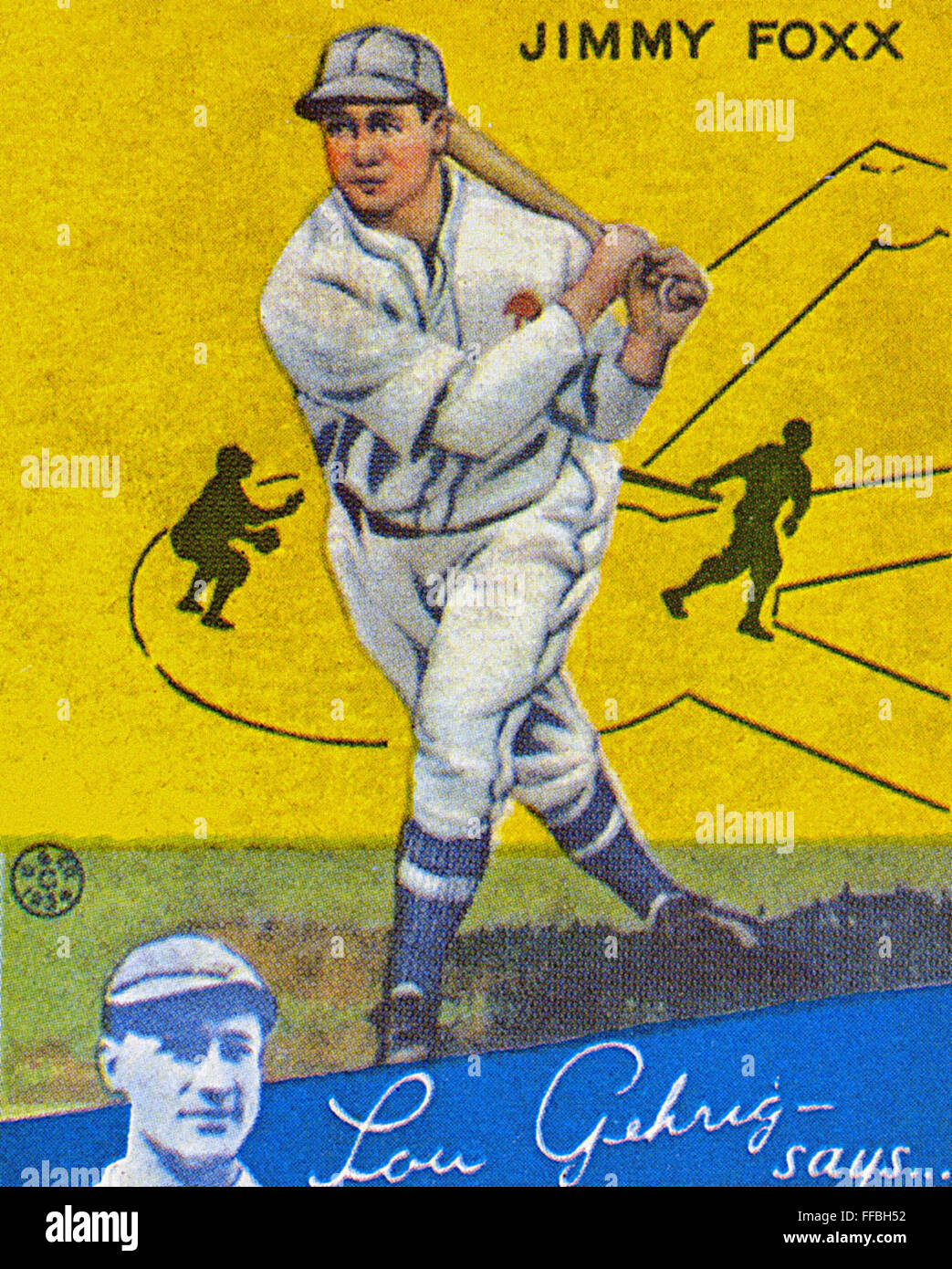 JIMMY FOXX (1907-1967). /nAmerican baseball player./nAn American ...