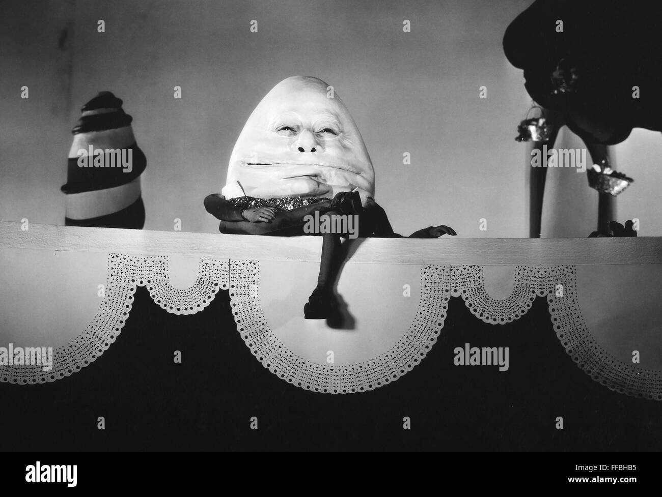 ALICE IN WONDERLAND, 1933. /nW.C. Fields as Humpty Dumpty in the 1933 ...