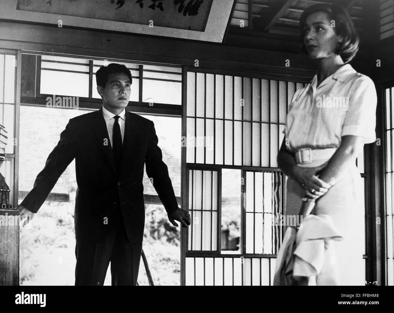 HIROSHIMA MON AMOUR, 1959. /nEmmanuelle Riva as Elle and Eiji Okada as ...