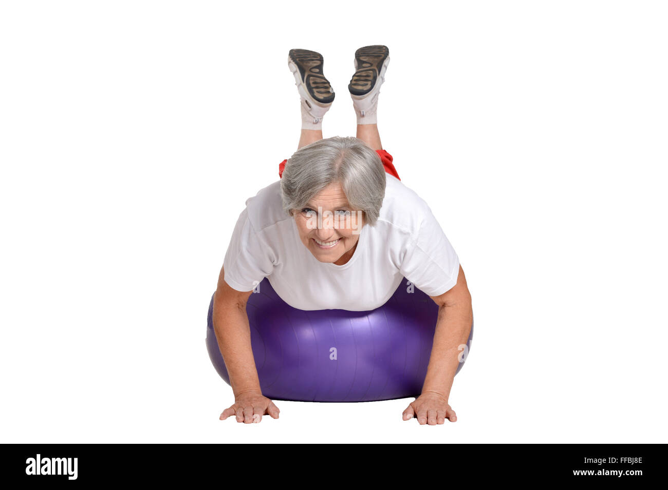 woman doing exercises Stock Photo - Alamy