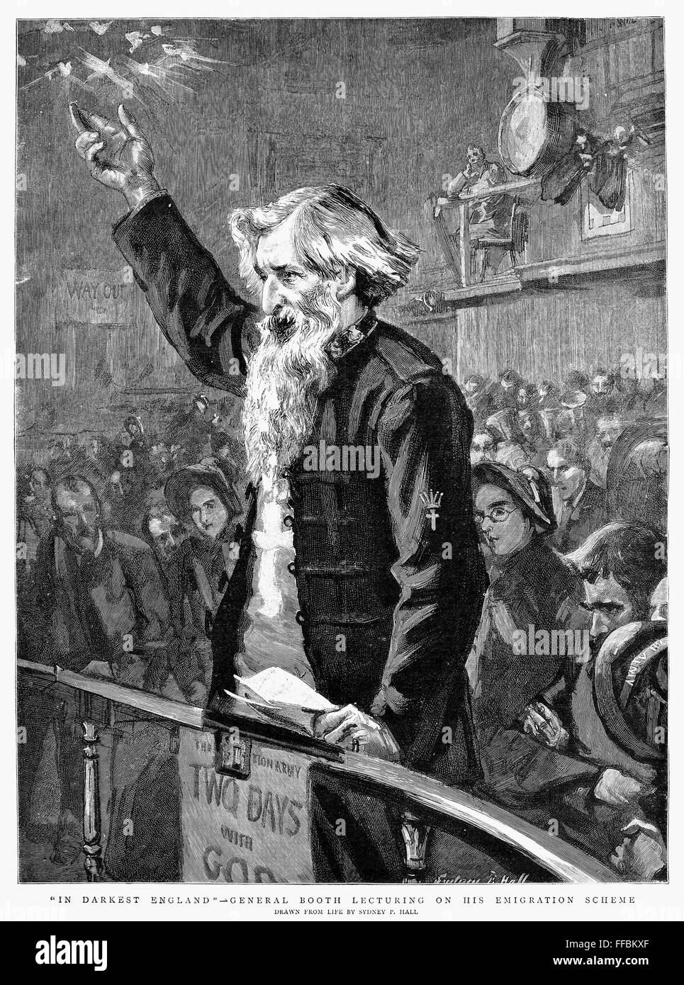 WILLIAM BOOTH (1829-1912). /nKnown as General Booth. English religious ...