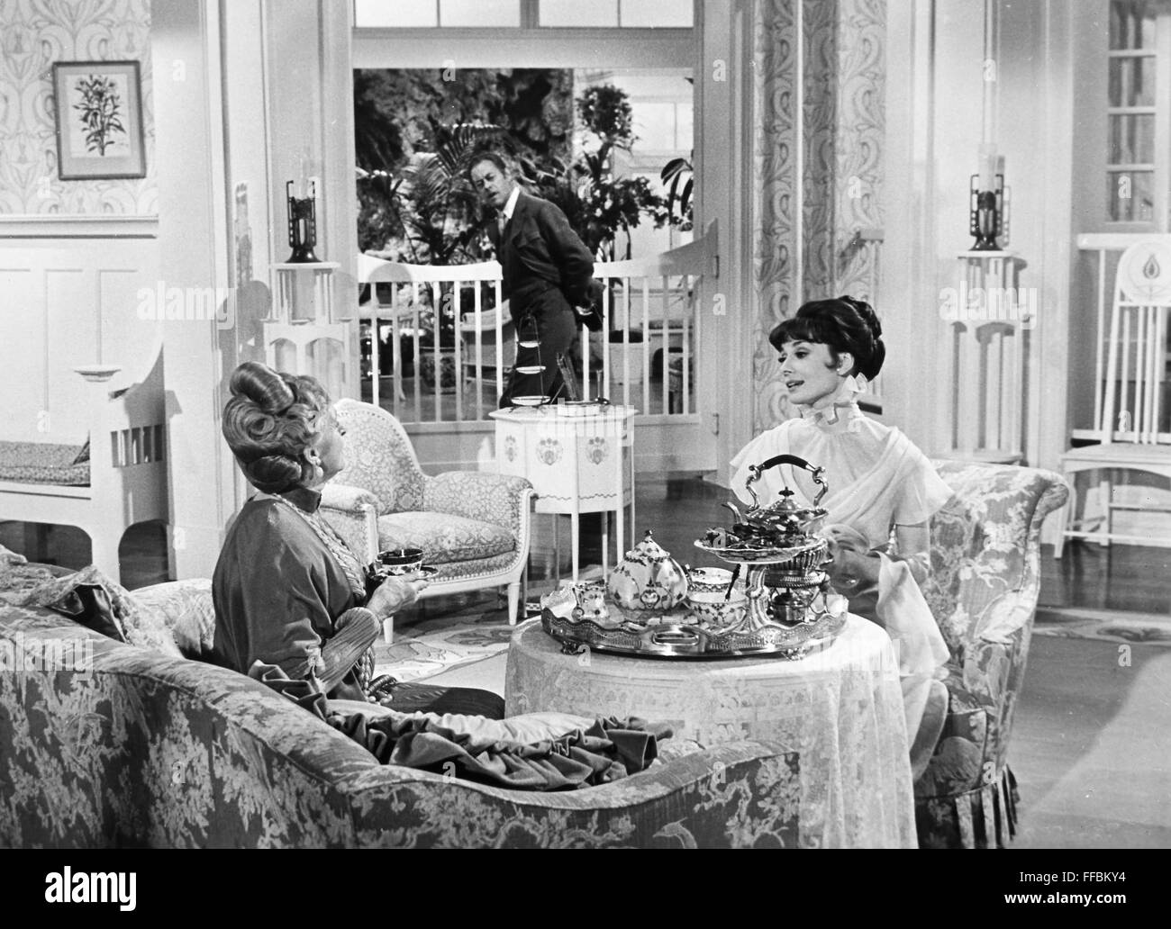 MY FAIR LADY, 1964. /nFilm still with Audrey Hepburn as Eliza Doolittle ...