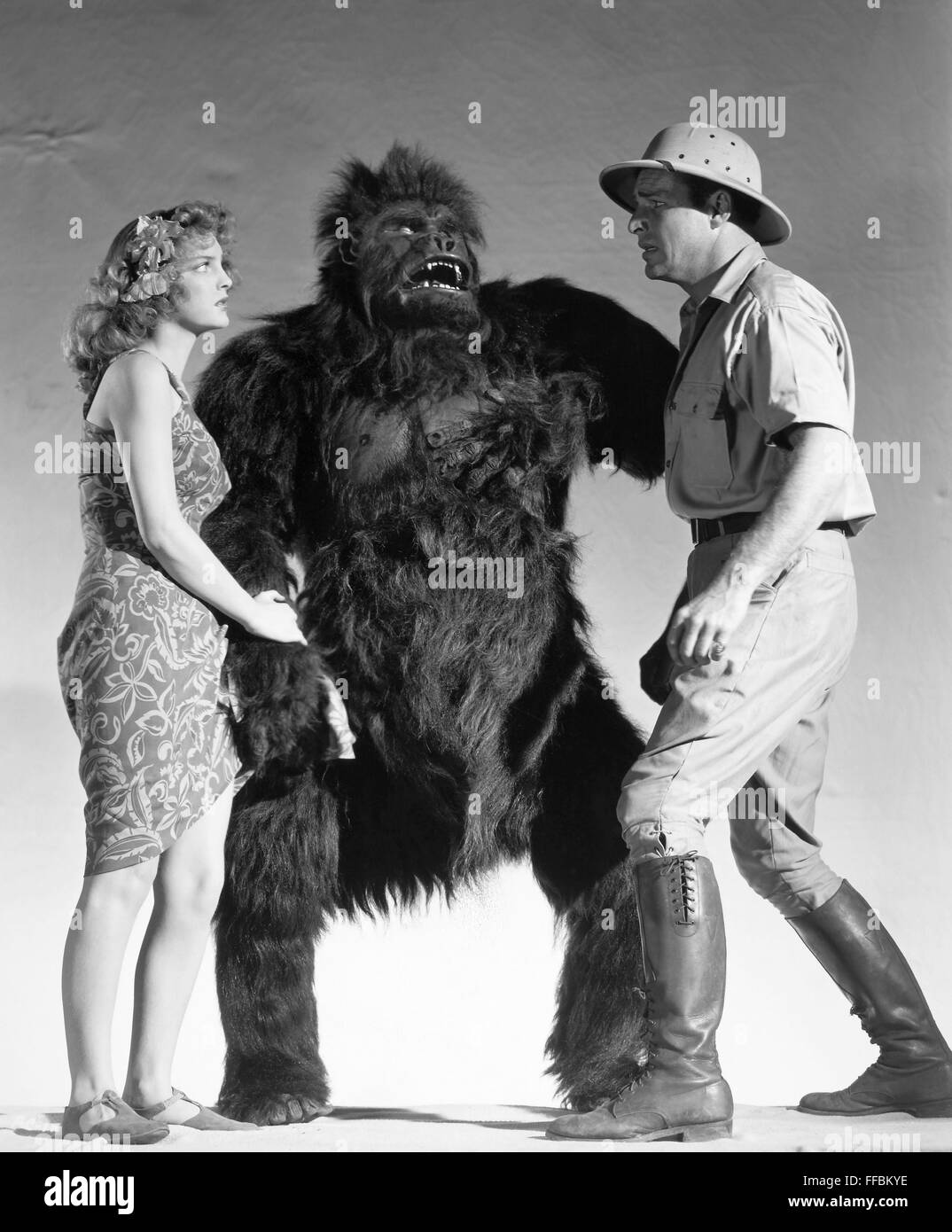 FILM STILL: NABONGA, 1944. /nFrom left to right: Julie London, Nabonga ...