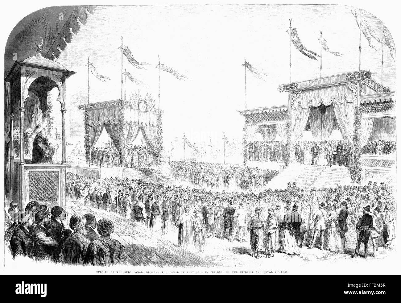 Opening of the suez canal High Resolution Stock Photography and Images ...