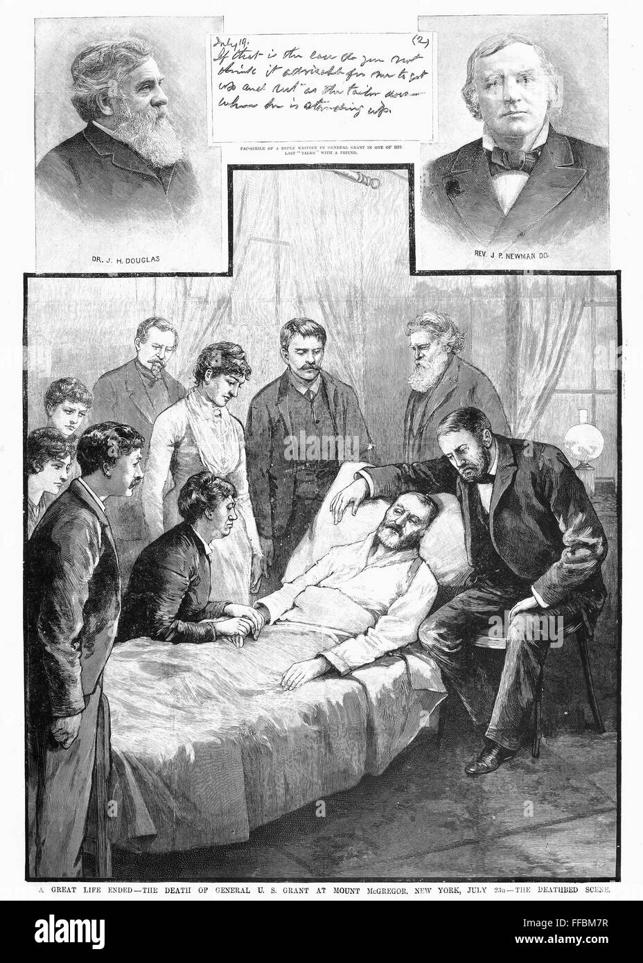 ULYSSES S.GRANT (1822-1885). /n18th President of the United States ...