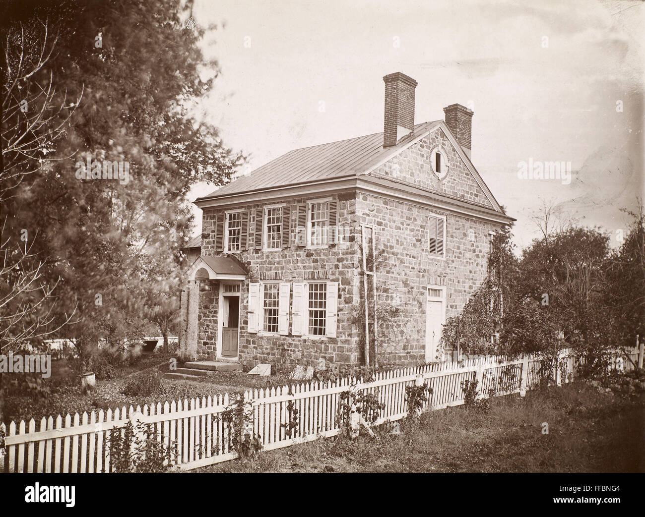 VALLEY FORGE: HOUSE. /nHeadquarters of General George Washington during ...