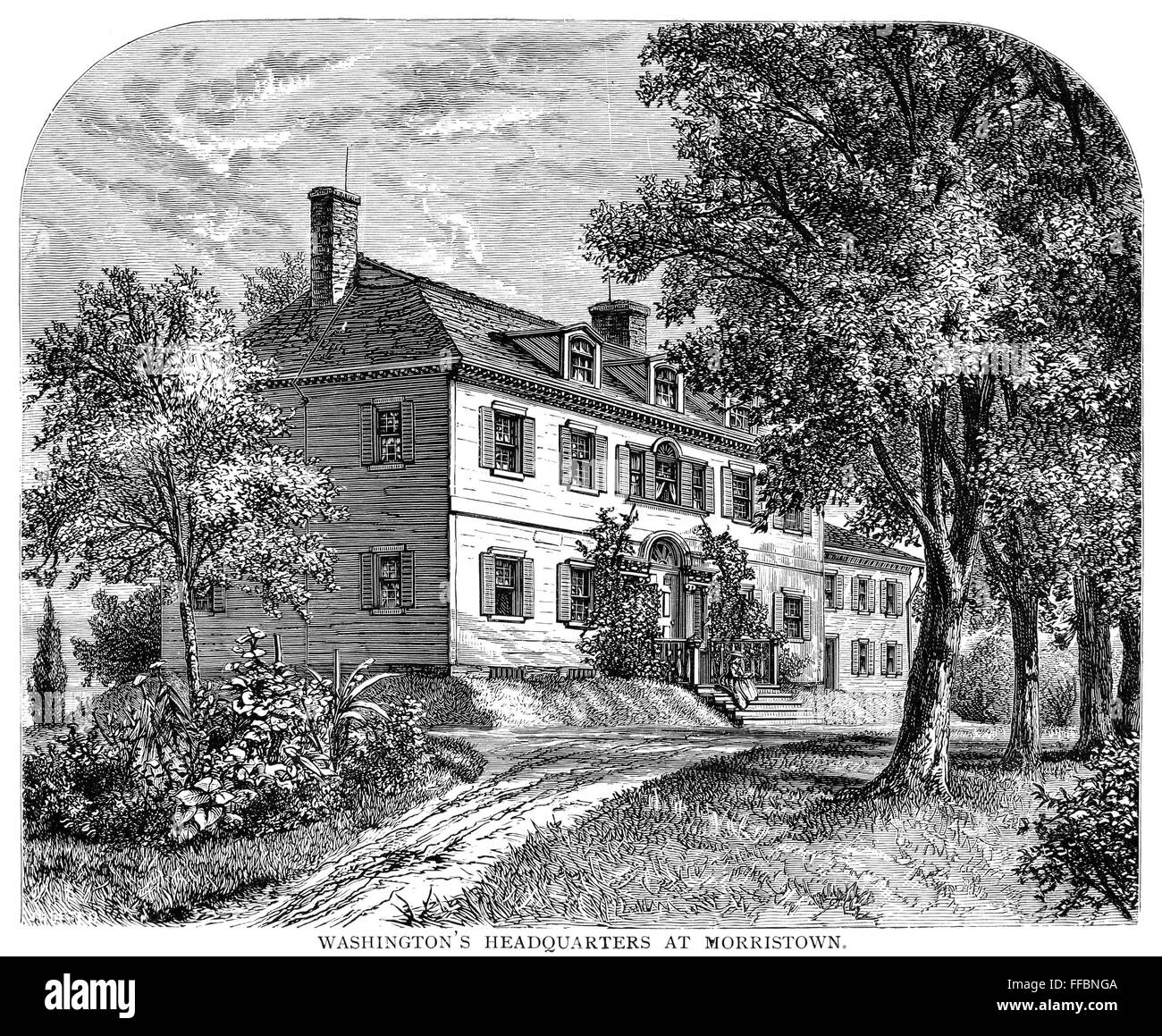 WASHINGTON: HEADQUARTERS. /nGeorge Washington's headquarters at ...