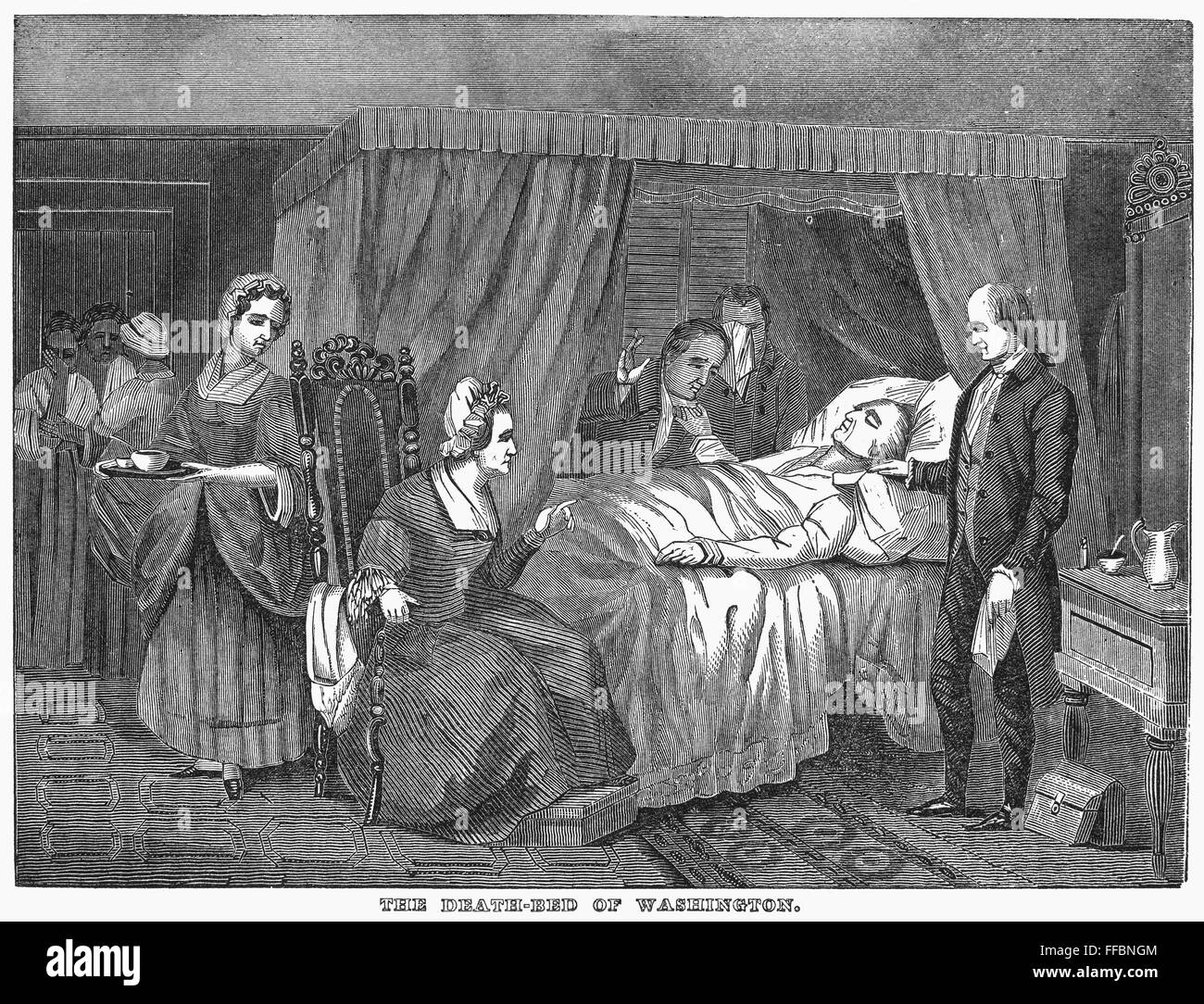 Death of washington hi-res stock photography and images - Alamy