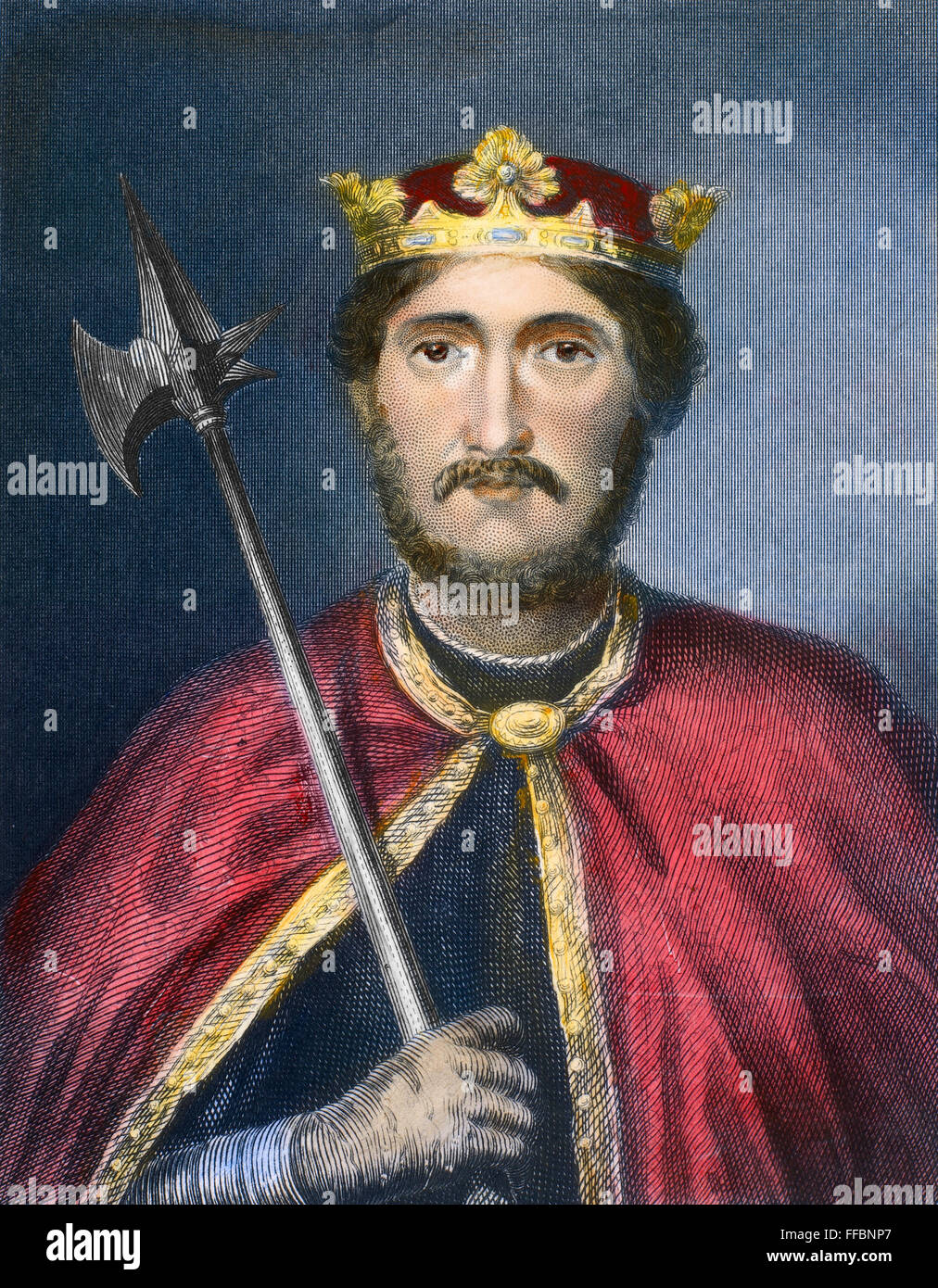 RICHARD I (1157-1199). /nSurnamed Coeur de Lion or Lion-Hearted. King ...