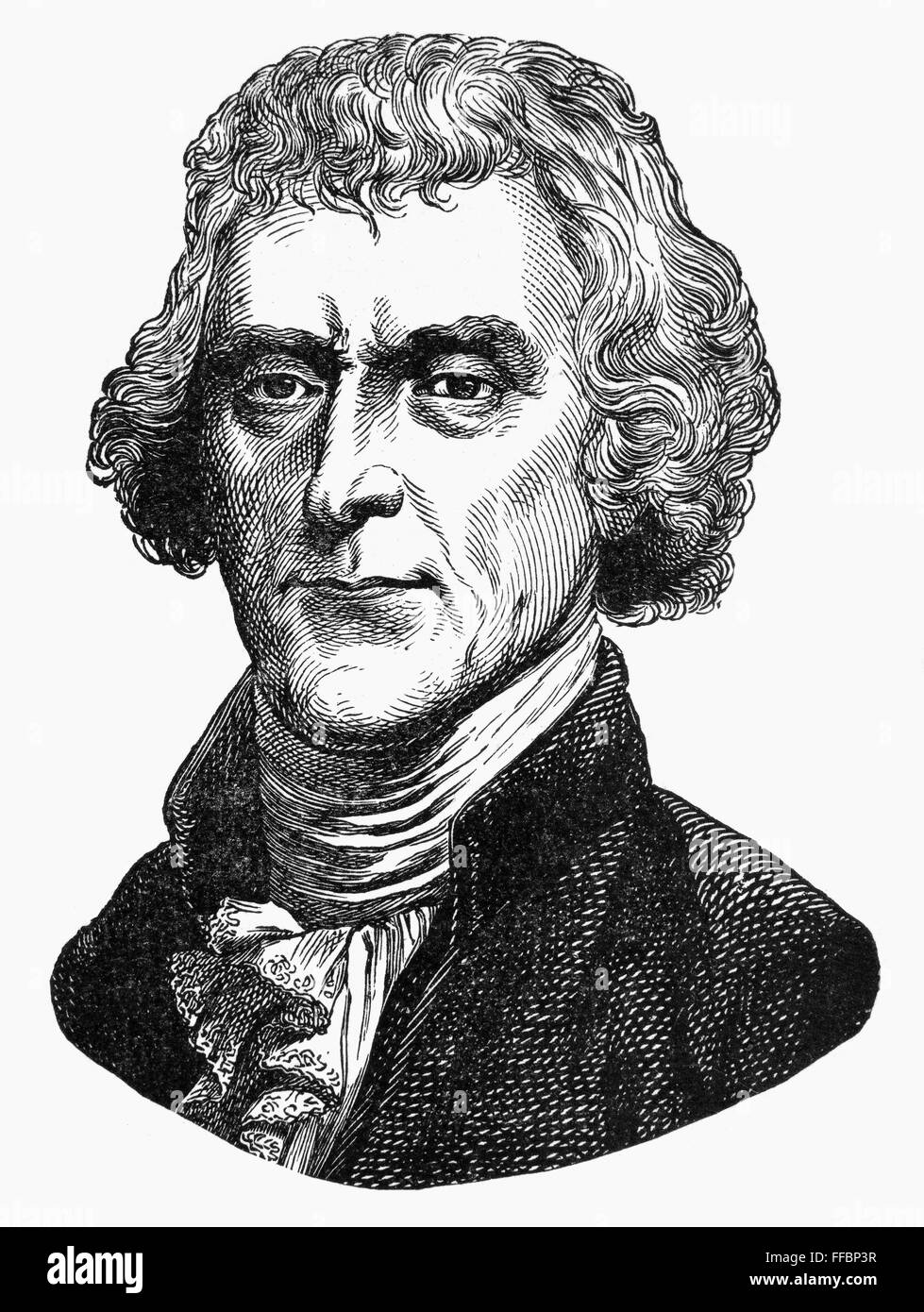 THOMAS JEFFERSON /n(1743-1826). Third President of the United States ...