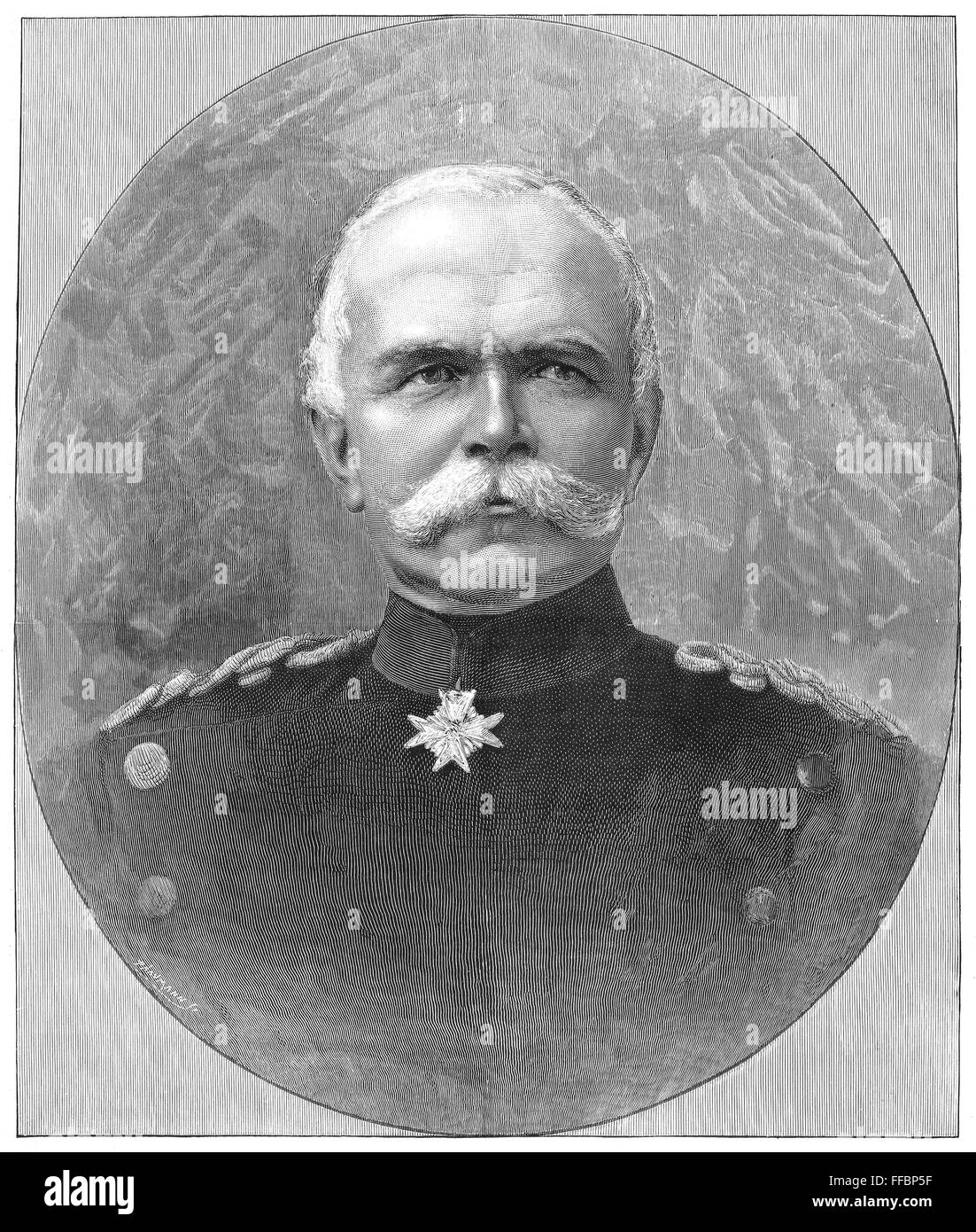 LEO von CAPRIVI /n(1831-1899). Graf Georg Leo von Caprivi. German ...