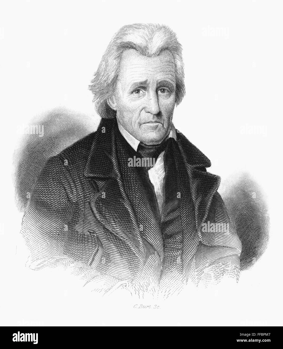 ANDREW JACKSON (1767-1845). /nSeventh President of the United States ...
