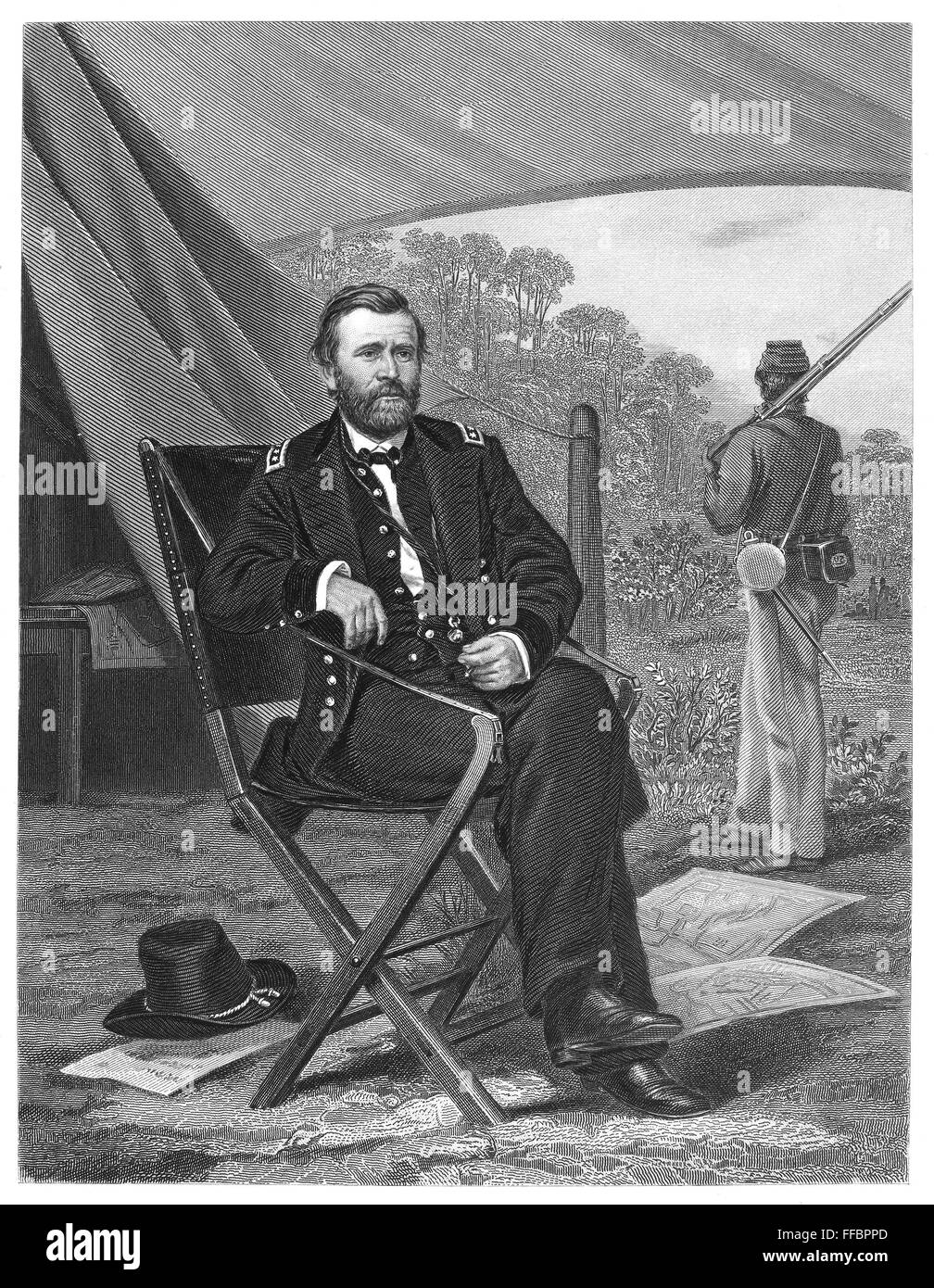 ULYSSES S. GRANT /n(1822-1885). 18th President of the United States ...