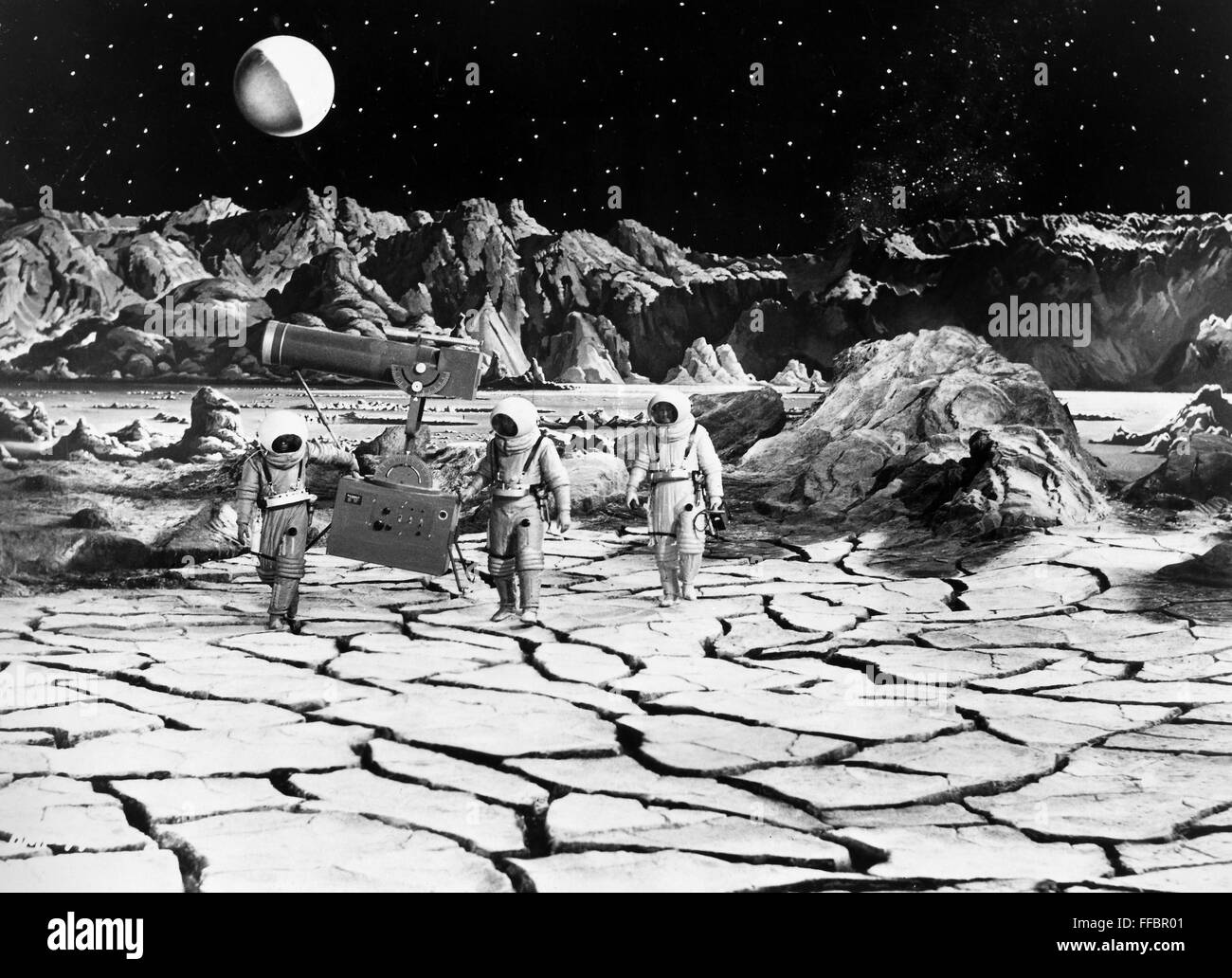 FILM: DESTINATION MOON. /nFilm still, 1950 Stock Photo - Alamy