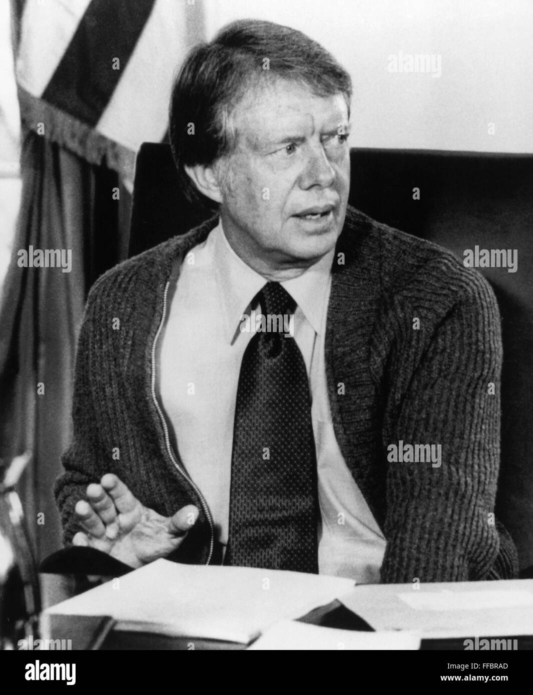 JIMMY CARTER (1924- ). /n39th President of the United States ...