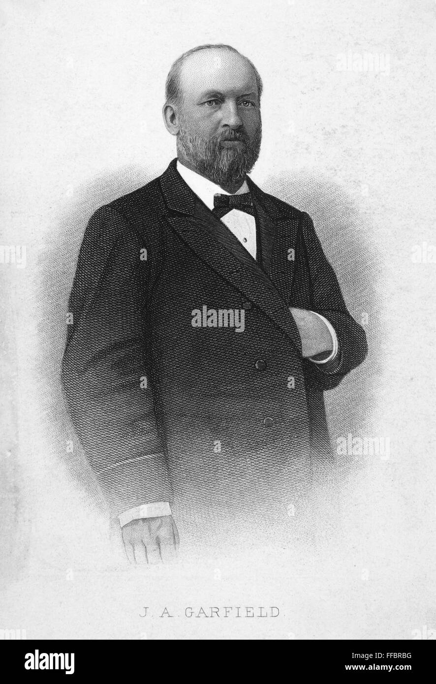JAMES A. GARFIELD (1831-1881). /n20th President of the United States ...