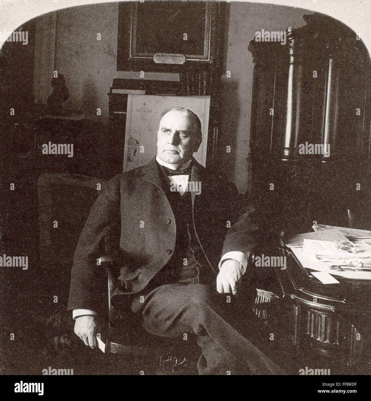 WILLIAM McKINLEY /n(1843-1901). 25th President of the United States ...
