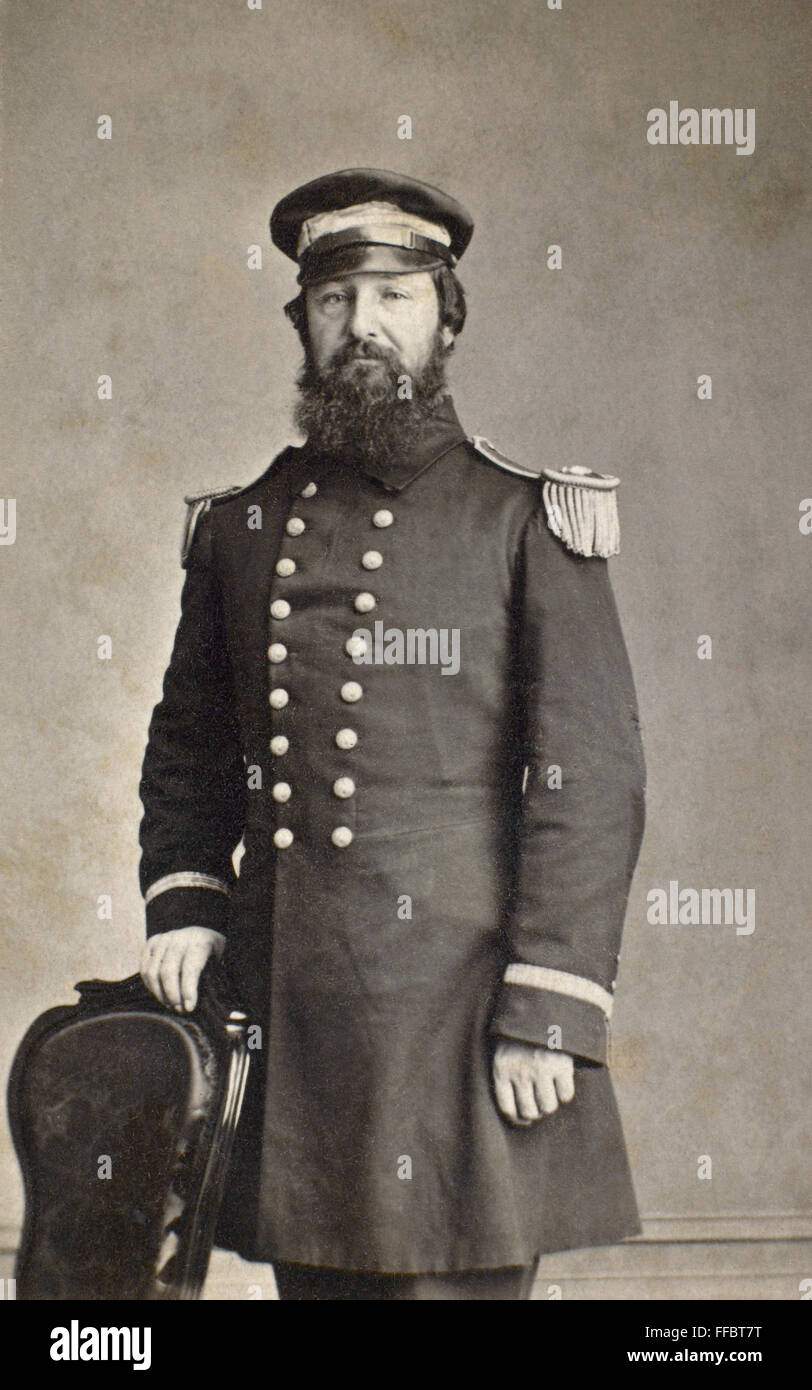 CIVIL WAR: UNION COMMANDER. /nOriginal carte-de-visite photograph of ...