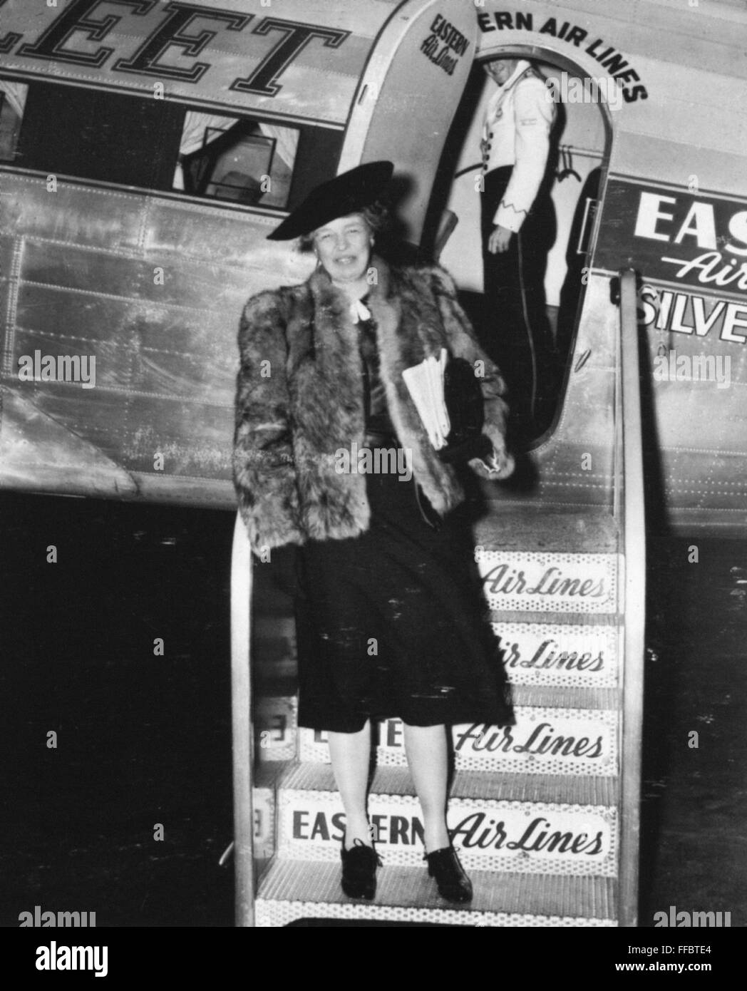 ANNA ELEANOR ROOSEVELT /n(1884-1962). First Lady Eleanor Roosevelt as a ...