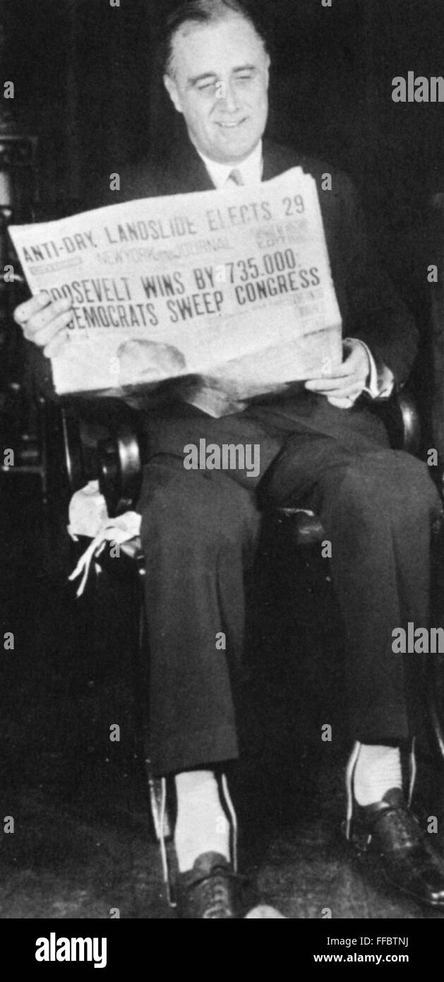 Franklin delano roosevelt polio Black and White Stock Photos & Images ...