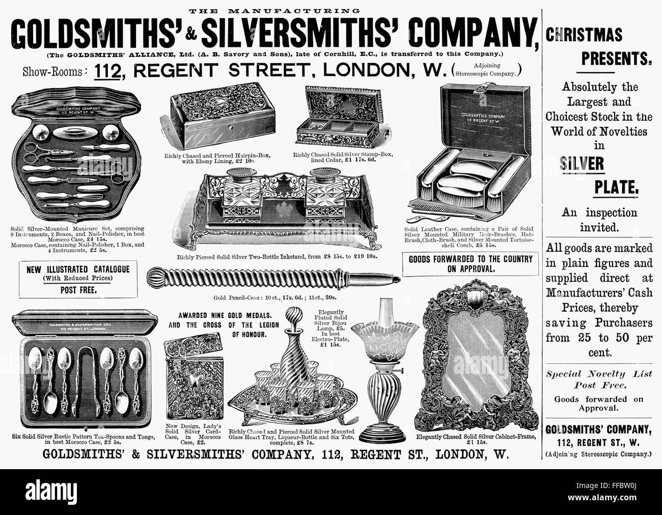 HOUSEWARES & COSMETICS AD./nEnglish newspaper advertisement for ...