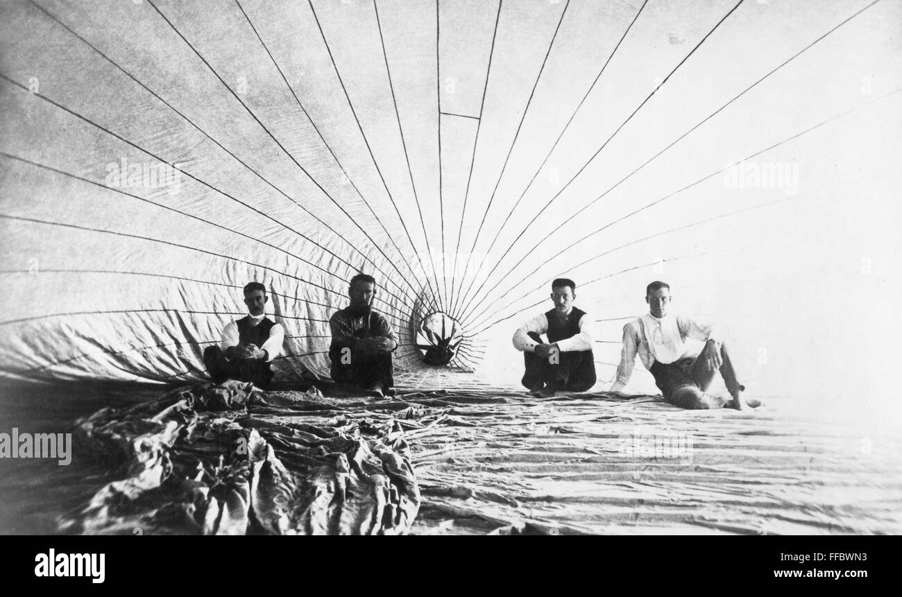 DOUGHTY & MOORE, 1886. /nAmerican aeronauts John G. Doughty and Alfred ...