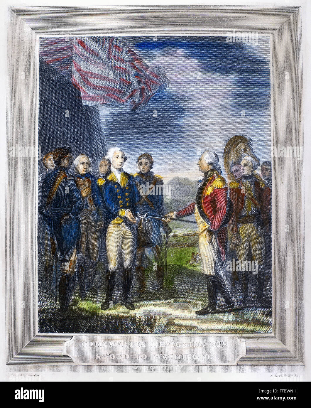 YORKTOWN: SURRENDER, 1781. /nBritish General Charles Cornwallis ...