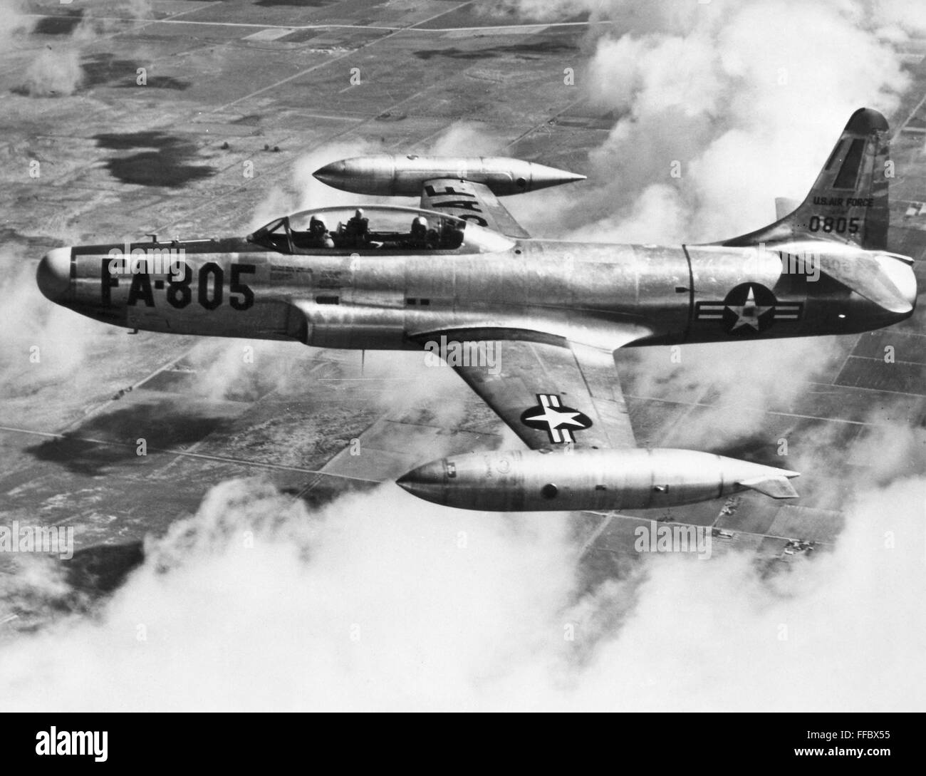 LOCKHEED F-94 STARFIRE. /nU.S. Air Force Lockheed F-94 Starfire fighter ...