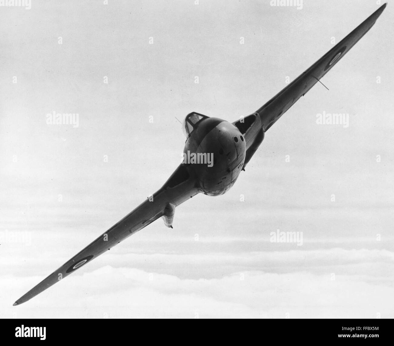 DE HAVILLAND VAMPIRE. /nThe de Havilland DH 100 Vampire, a British ...