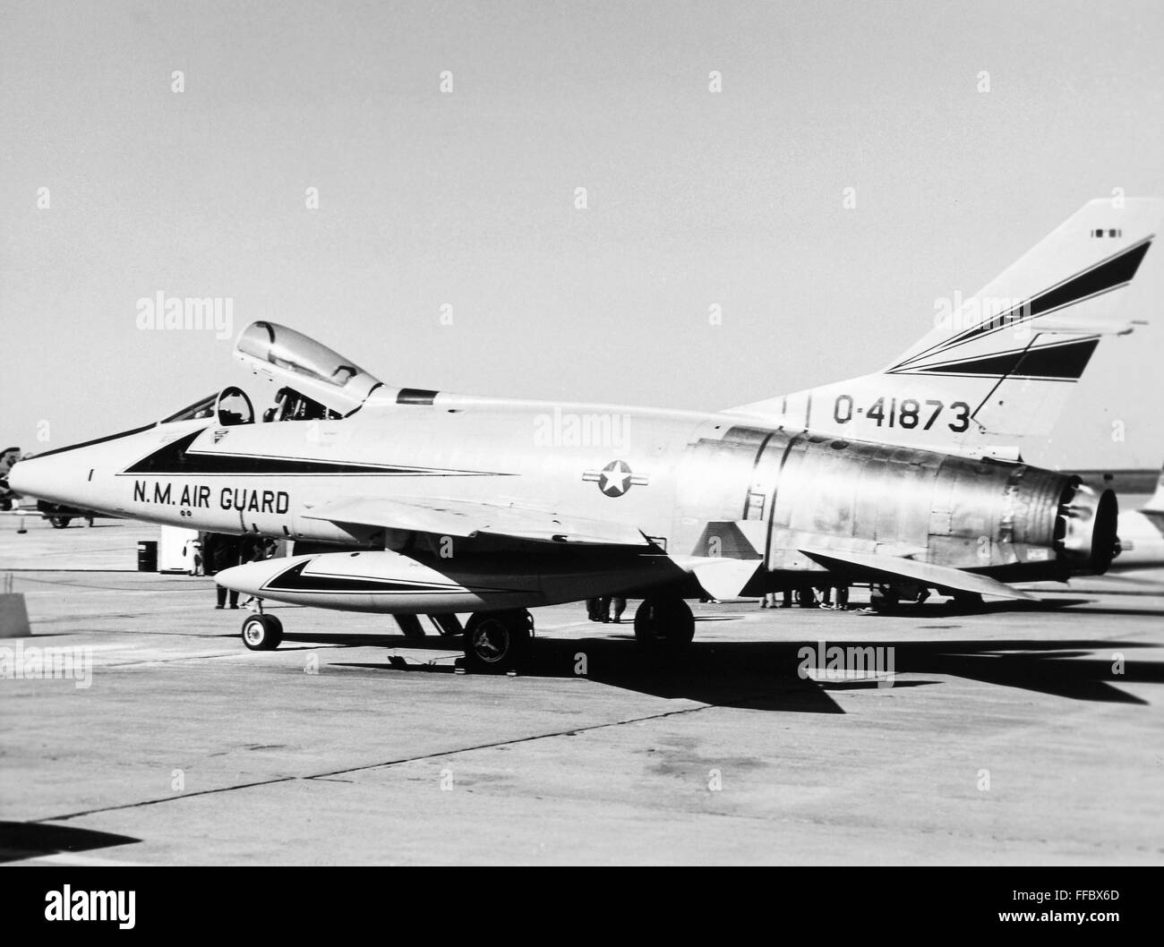 F-100 FIGHTER JET. /nAn F-100 Super Sabre fighter jet aircraft at the ...