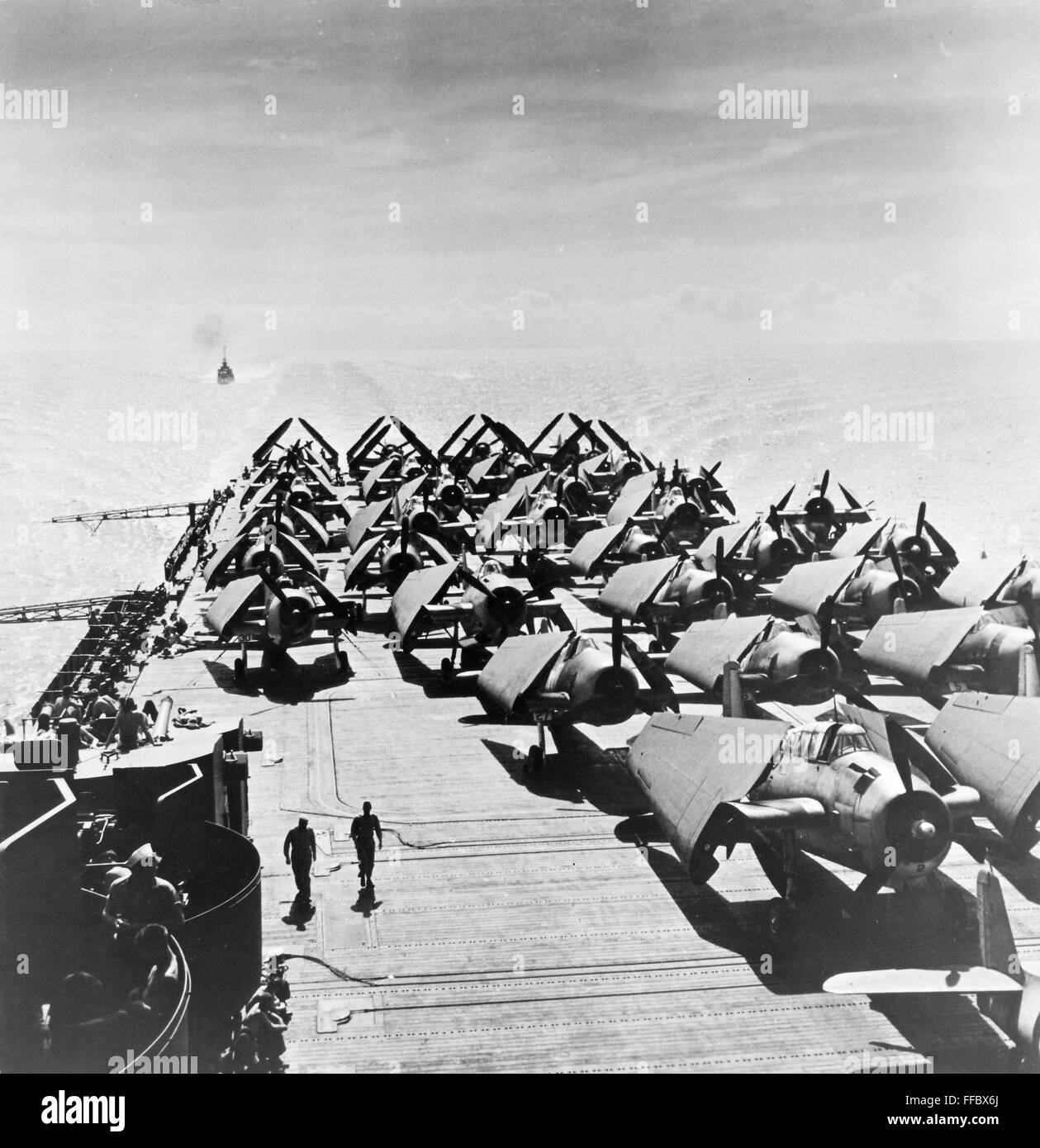 THE FIGHTING LADY, 1944. /nFighter planes on board the military ...