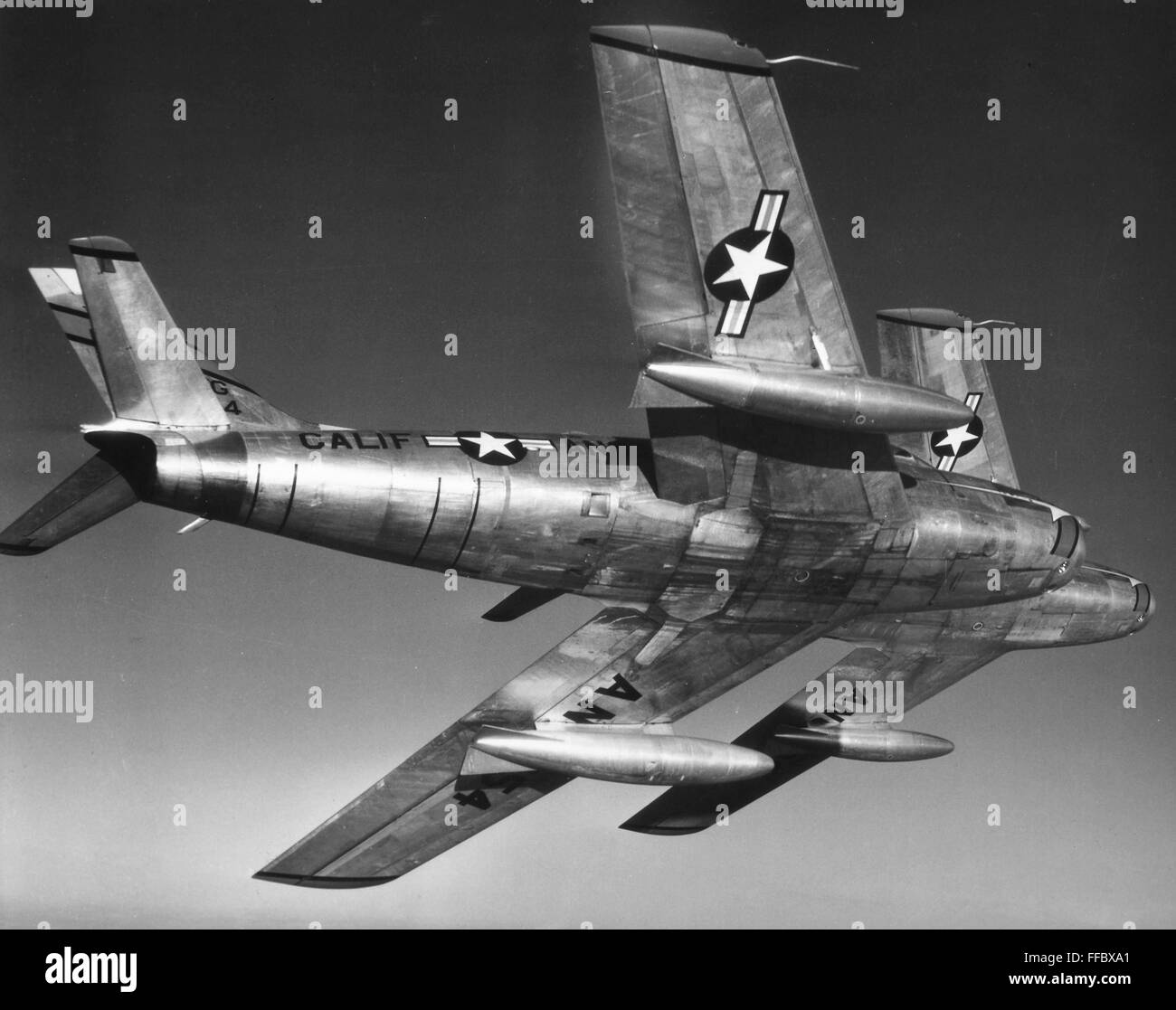 F-86 JET FIGHTER PLANE. /nKorean War era North American F-86 Sabre ...